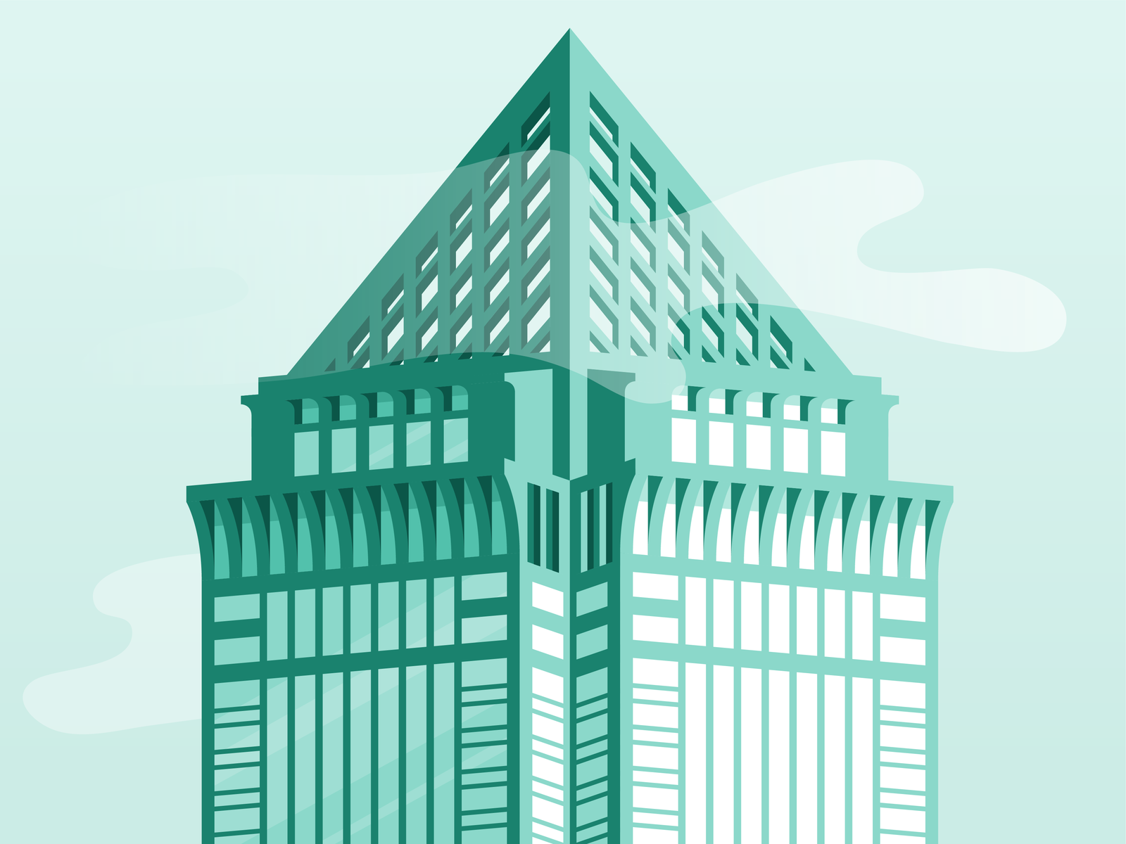 BNY Mellon Center by Caleb J Goldberg on Dribbble