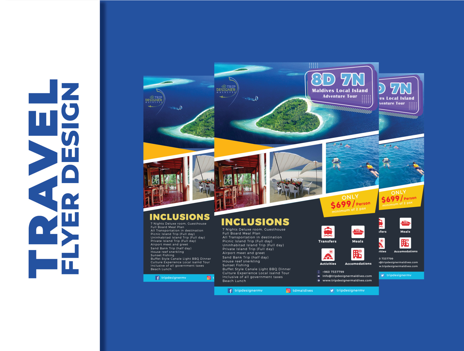 Travel Flyers Design by Ella Jane Bongbonga on Dribbble