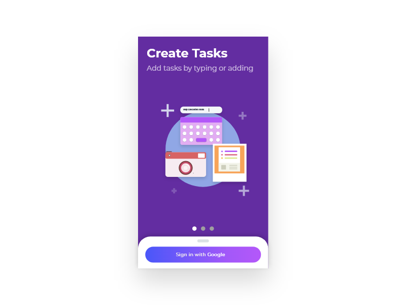 note taking app onboarding screen by abhishek on Dribbble