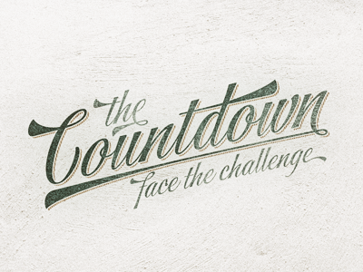 The Countdown ... by Arno Kathollnig on Dribbble