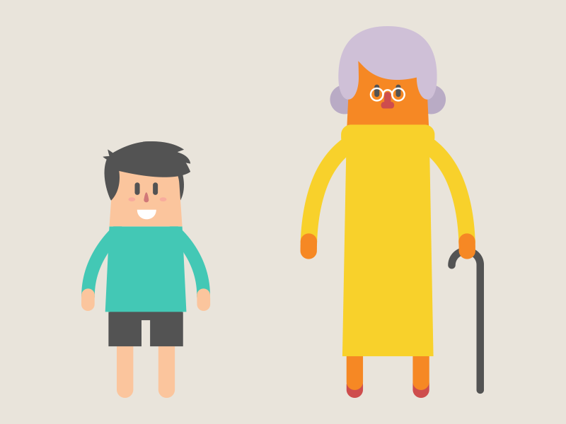 Simple Character 2 by Plinio Nitzsche on Dribbble