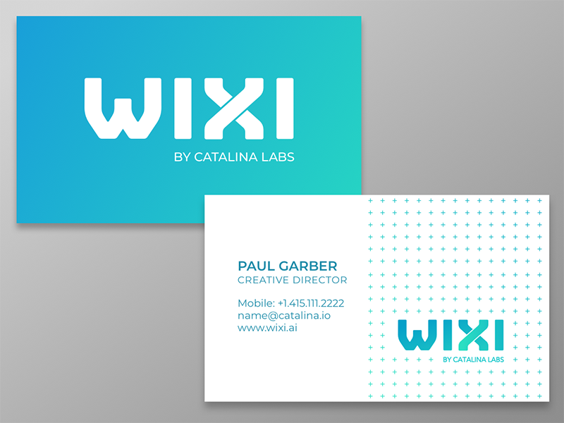 Wixi Business Card by Paul Garber on Dribbble