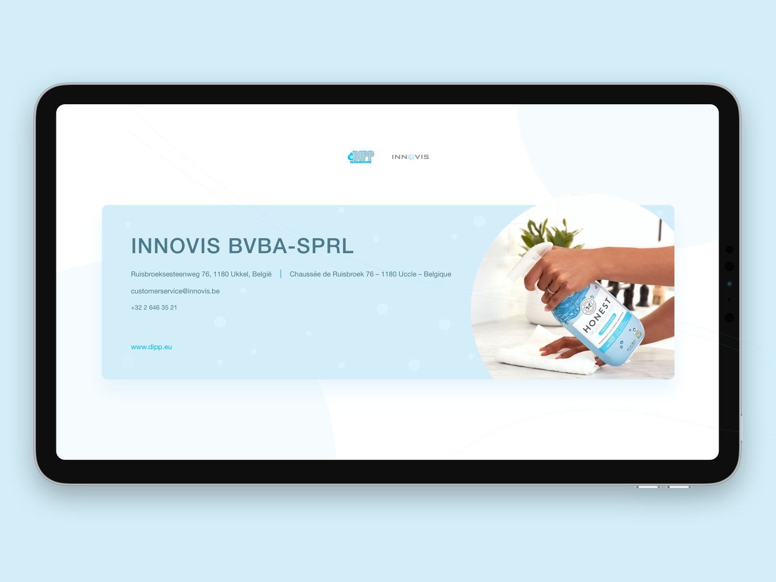 Innovis Landing Page by HVRMNS on Dribbble