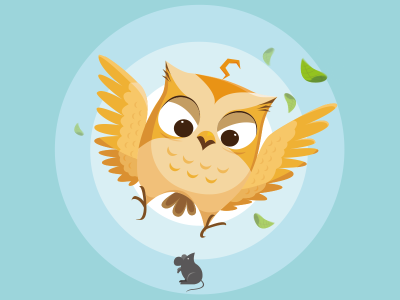Owl by icefragrant on Dribbble