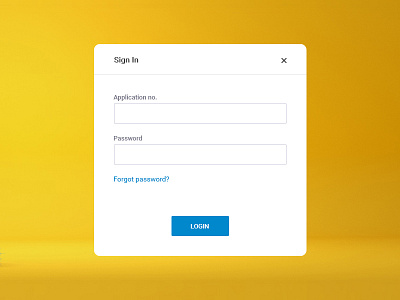 Login screen by Venkat Sudheer Reddy on Dribbble