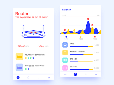 Router App by Yingchih for DCU on Dribbble