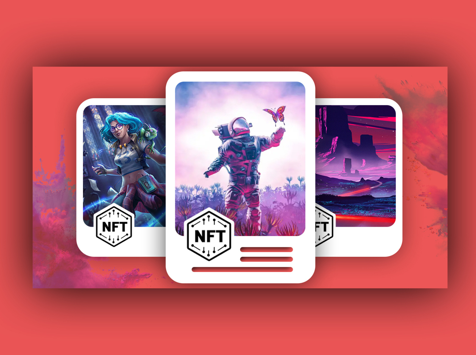 NFT Card by Saeid Sarikhani on Dribbble
