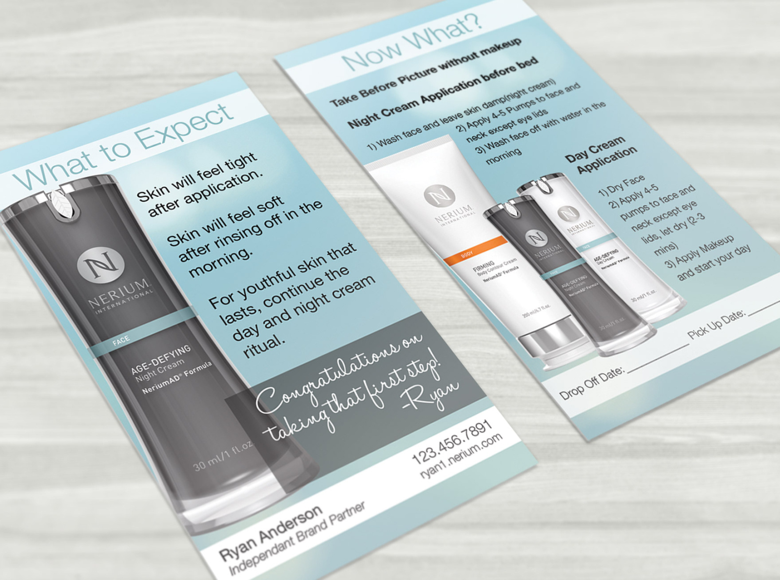 Rack Cards by Michael McAllister on Dribbble