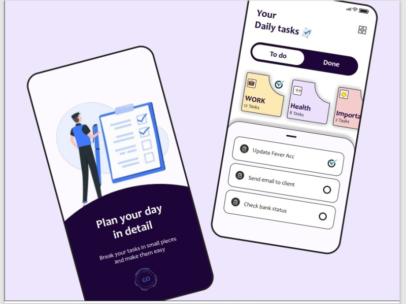 Task tracker Application by Jayveersinh Mahida on Dribbble