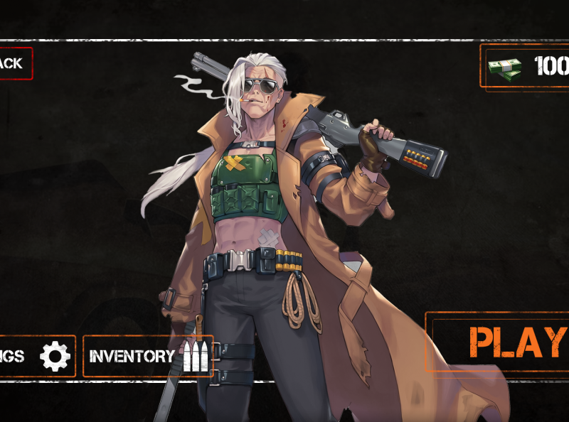 Zombie Game User Interface by TUASEEN AL HADEED on Dribbble