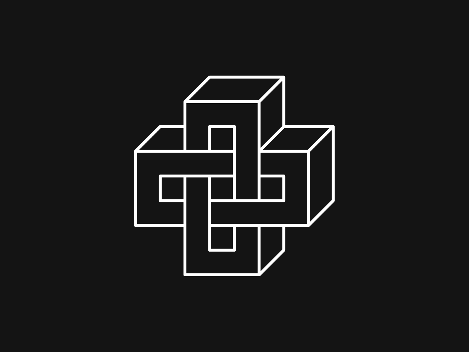 Plus abstract logo by Baraa Zoroub on Dribbble