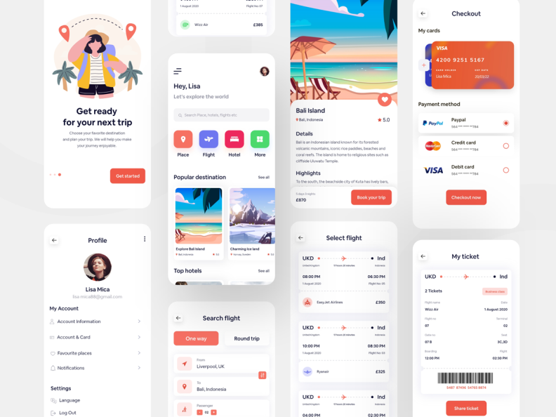 Tripo Travel Mobile Application Design by Dotpixel Agency on Dribbble
