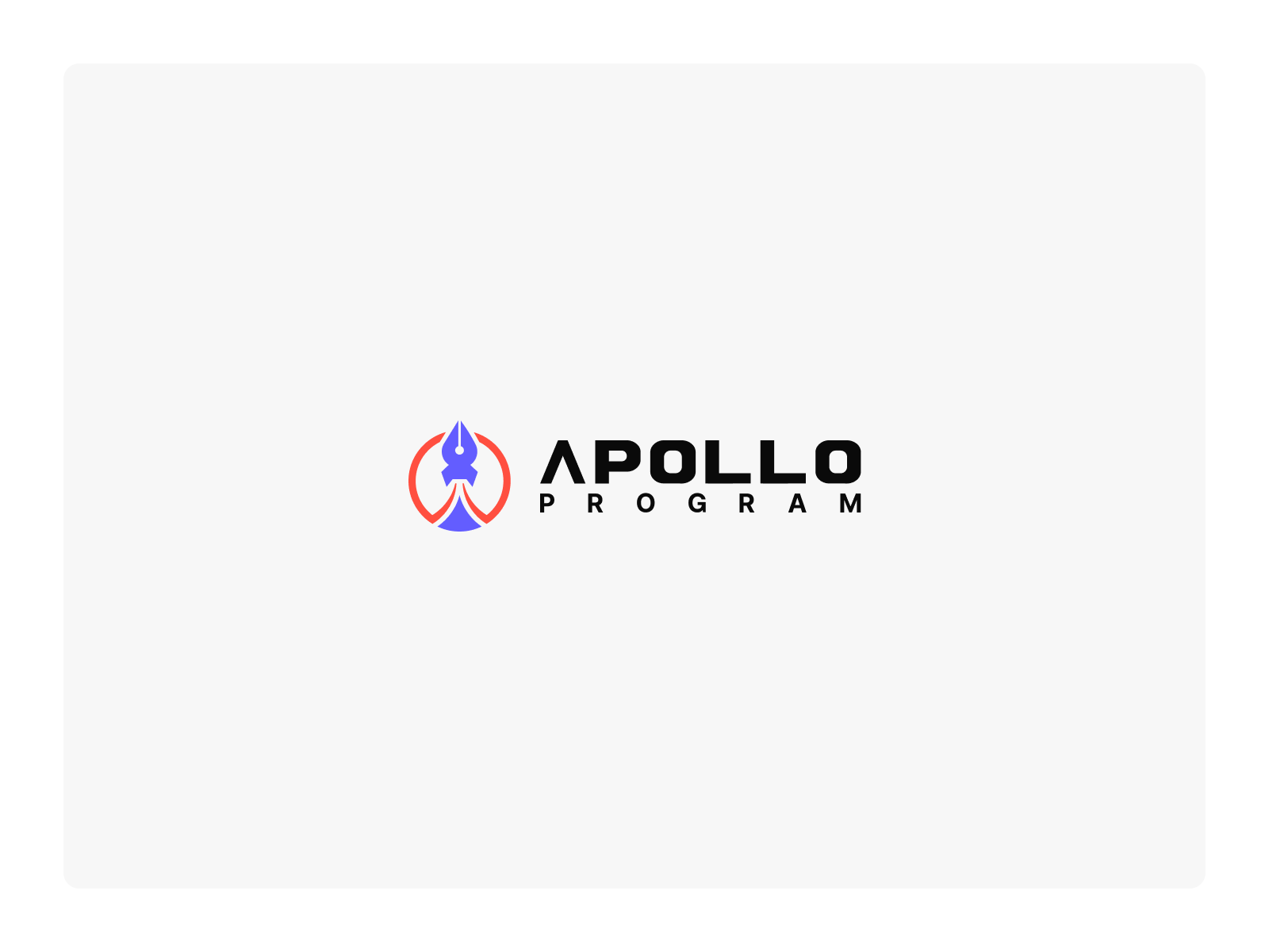 🚀 Apollo Program — Logo by Mikołaj Szymkowiak for tonik on Dribbble