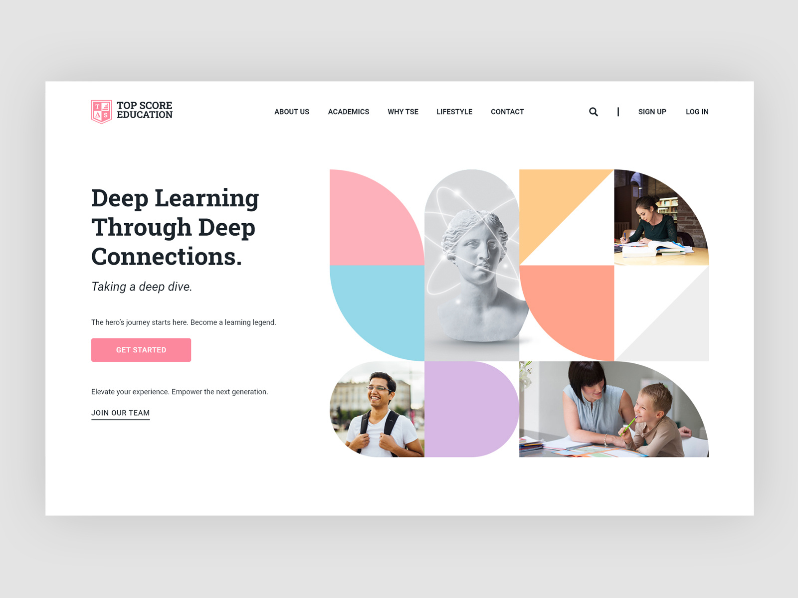 Top Score Education by Necula Creative on Dribbble
