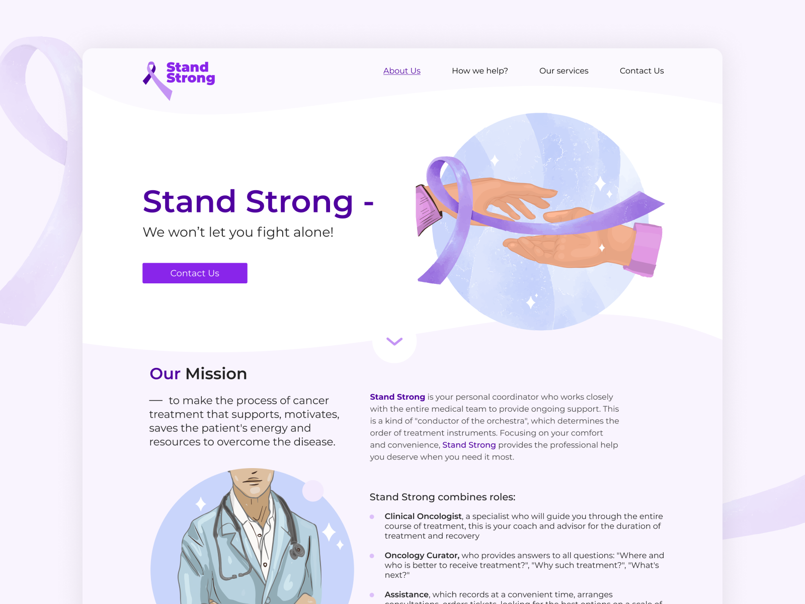 Stand Strong by NY_UI on Dribbble