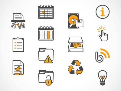Icons by Michelle Claessens for Reason One on Dribbble