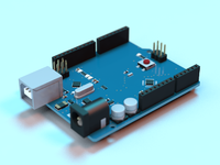 Electronic cards - Arduino UNO by Barbara on Dribbble