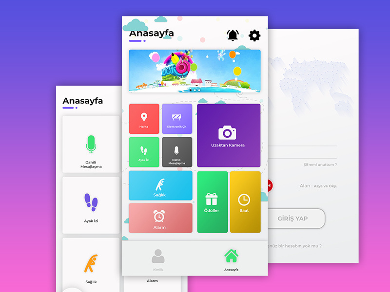 Child Tracking Program by Ahmet Başlık on Dribbble