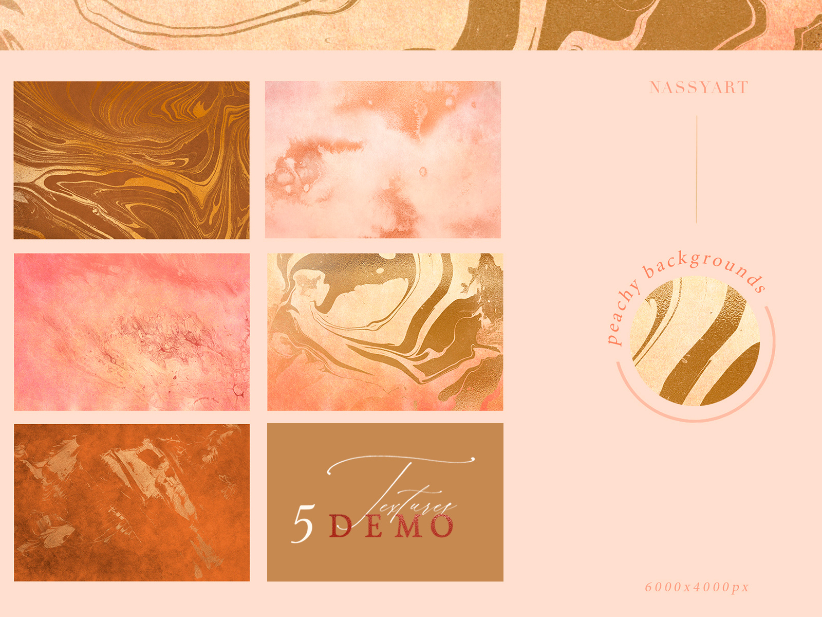 FREE 5 Textures by Nastia Smiyan on Dribbble