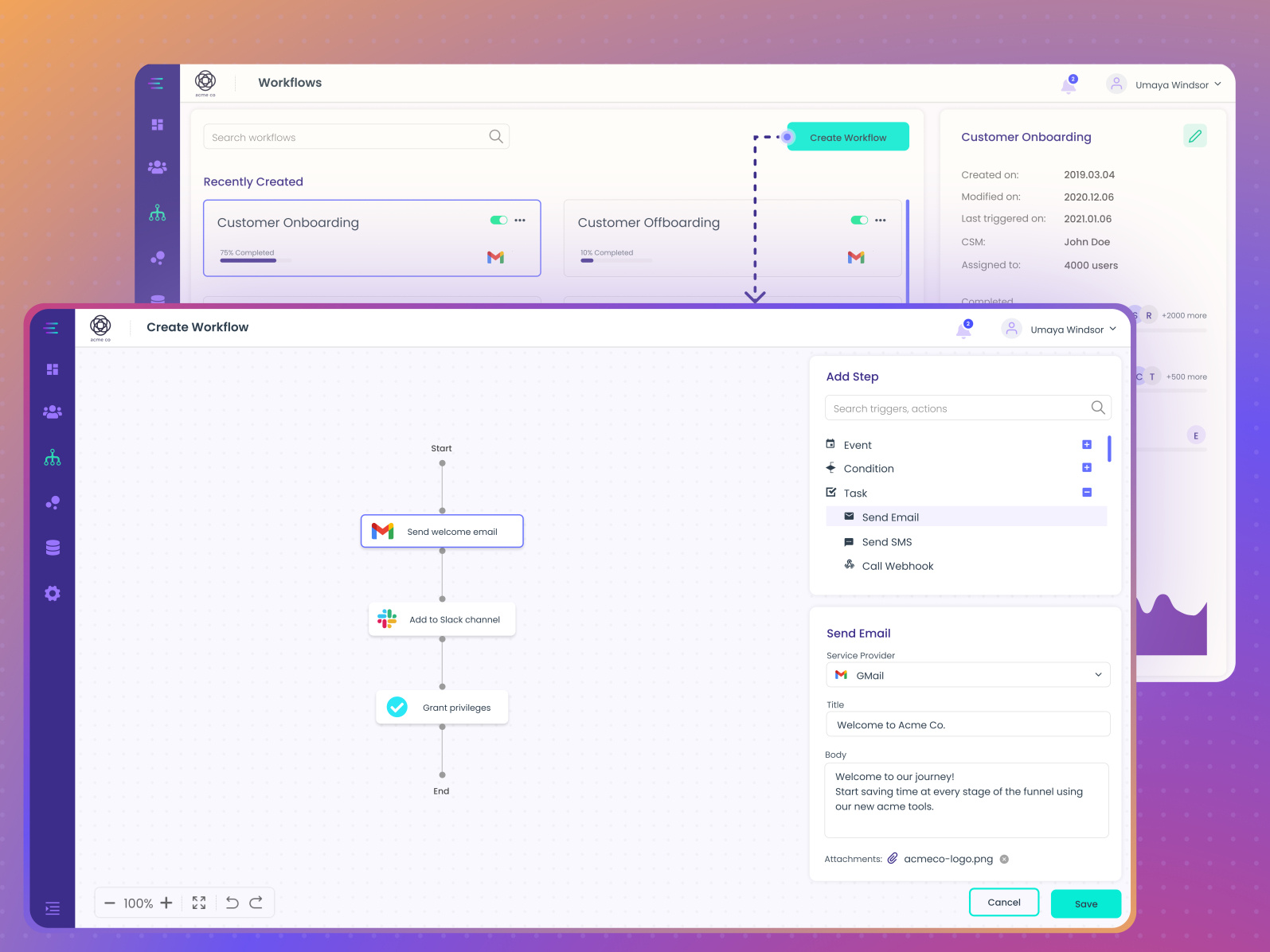 Workflow Automation by Umaya Windsor on Dribbble