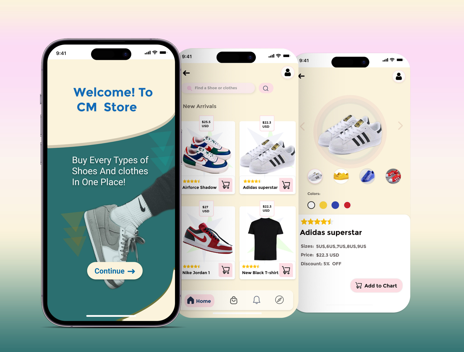 cm store by Tuyishimire Joyeux clement on Dribbble