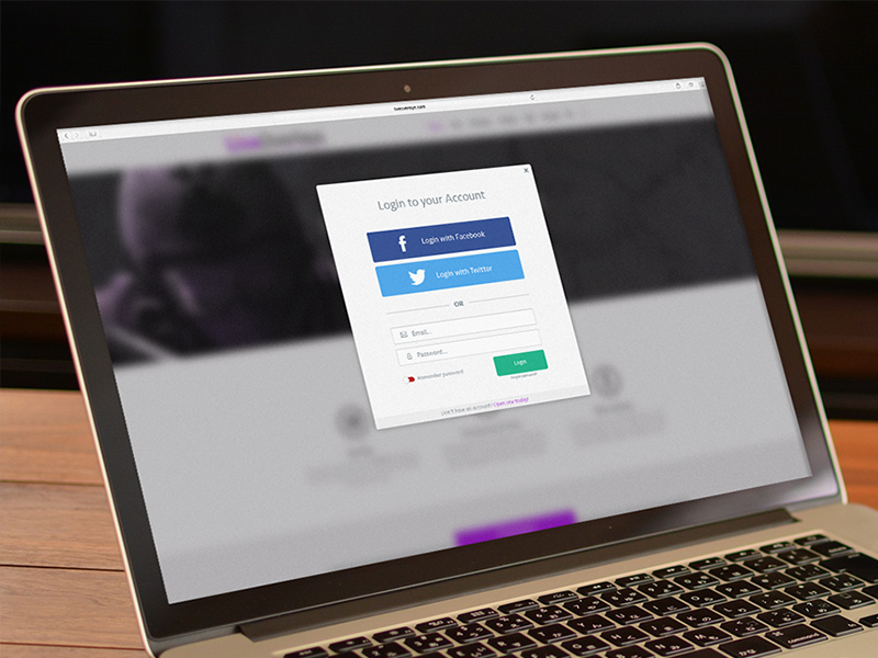 Live Overlays Login Screen Concept by Steven Johnson on Dribbble