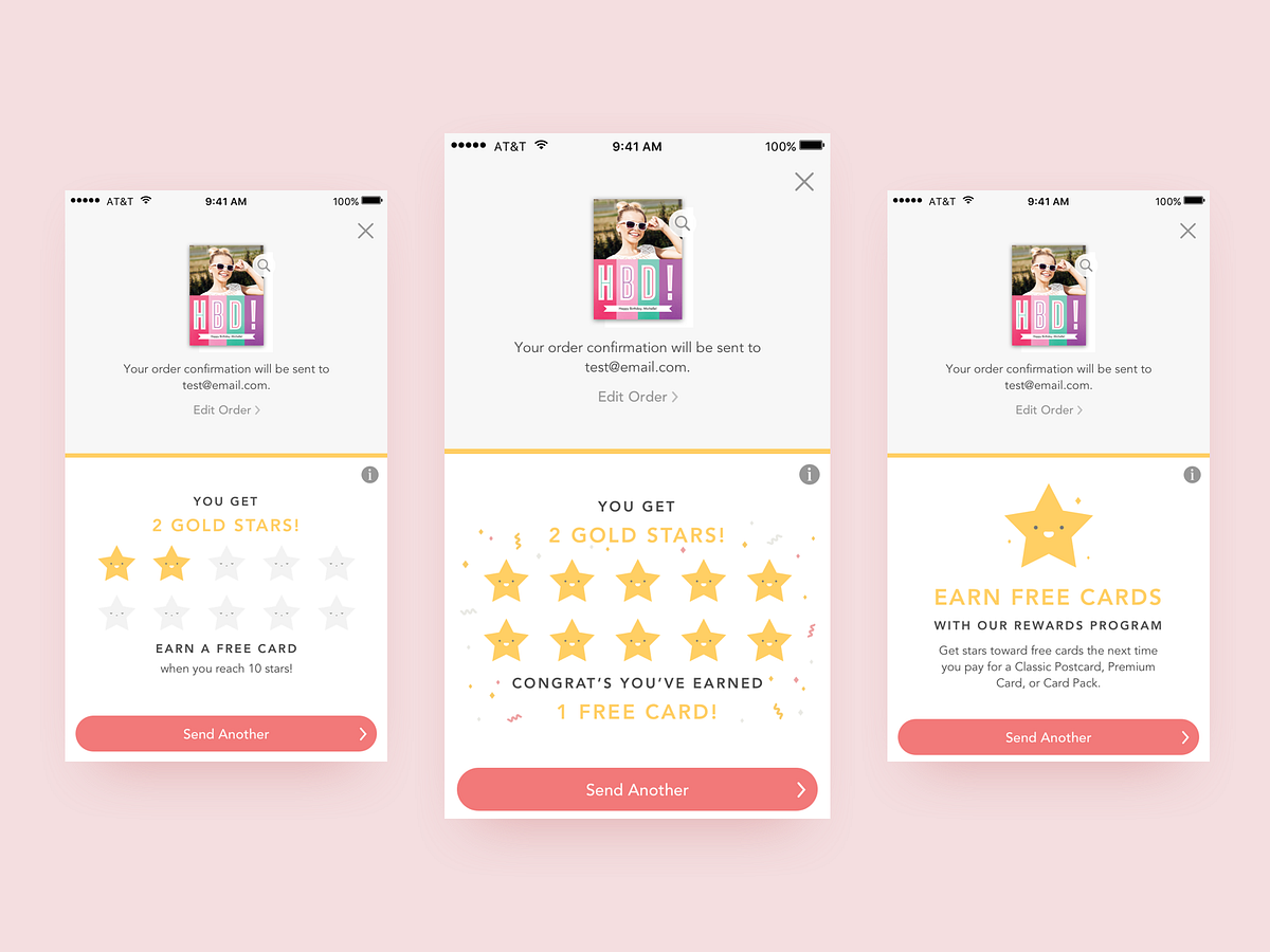 Ink Cards Rewards Program by Annie on Dribbble