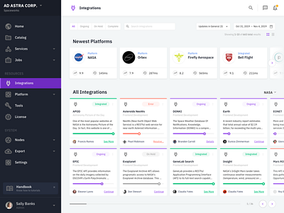 API Integrations Marketplace by COAX Digital on Dribbble
