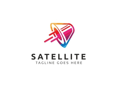 Satellite Logo by iRussu on Dribbble