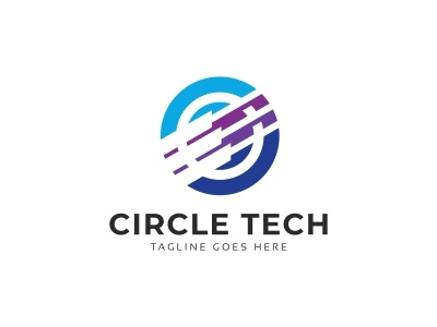 Circle Tech Logo by iRussu on Dribbble