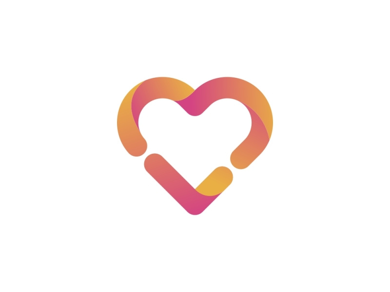 Heart Logo by iRussu on Dribbble