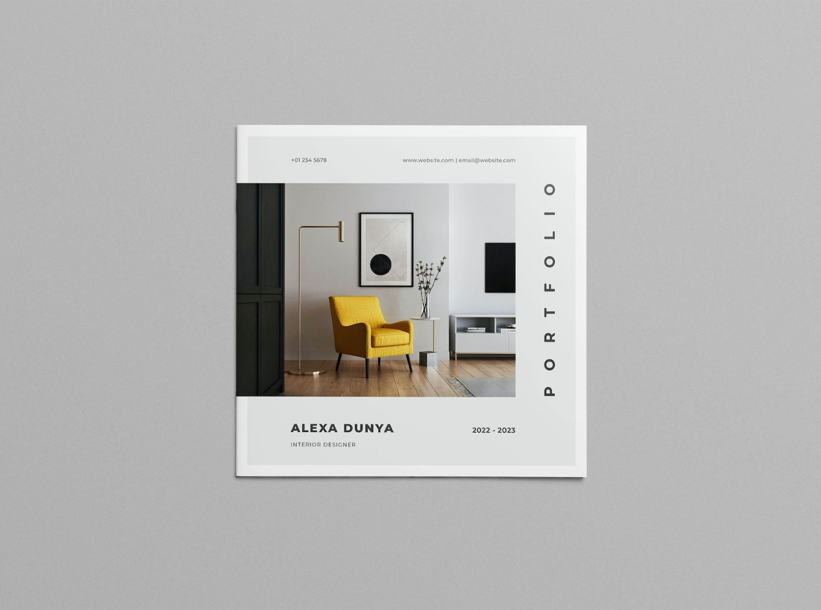 Square Interior InDesign Template #1 by PohonPisang on Dribbble