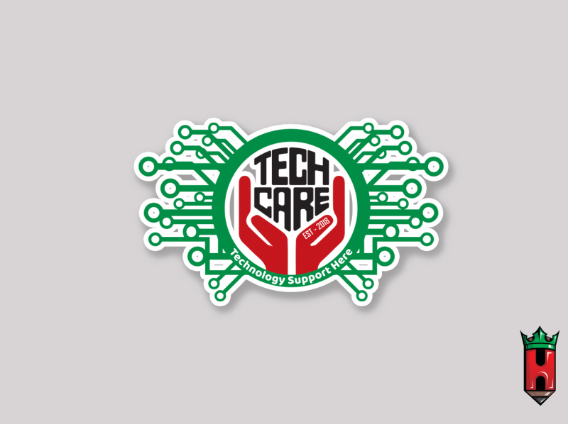 Technology Shop Logo by He1a1 Gallery on Dribbble