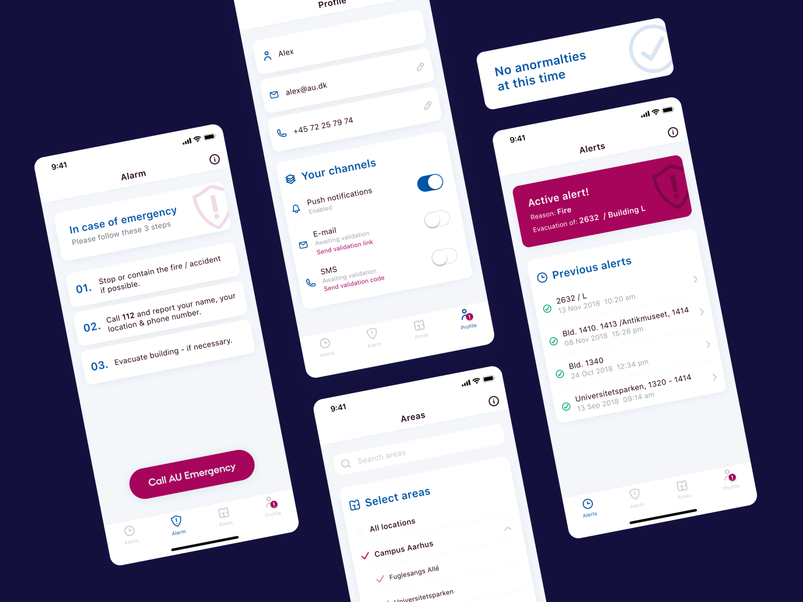 Emergency response App by Alex Tripa on Dribbble
