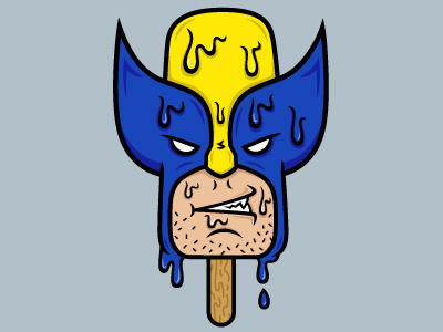 90's Wolverine Popsicle by Ryan Davis on Dribbble