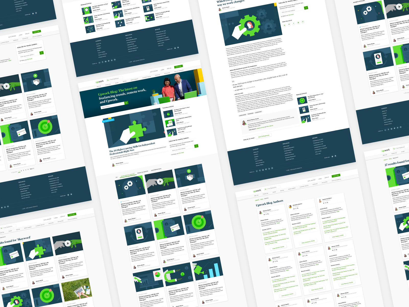 Upwork Blog Redesign by Mamun Srizon on Dribbble