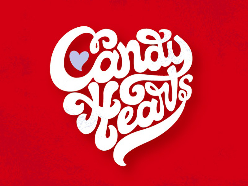 Candy Hearts by Judith Mayer on Dribbble