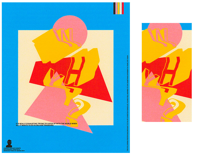 Why Poster by Christian Gonzalez on Dribbble