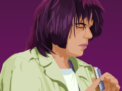 Neil Young (Vector Art) by Joefrech Luga on Dribbble