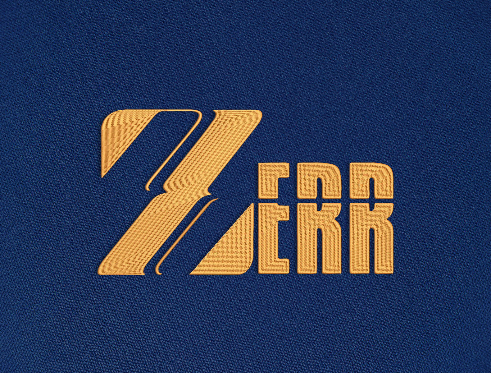 Zerr Logo Digital Embroidery by Jahir Rayhan on Dribbble