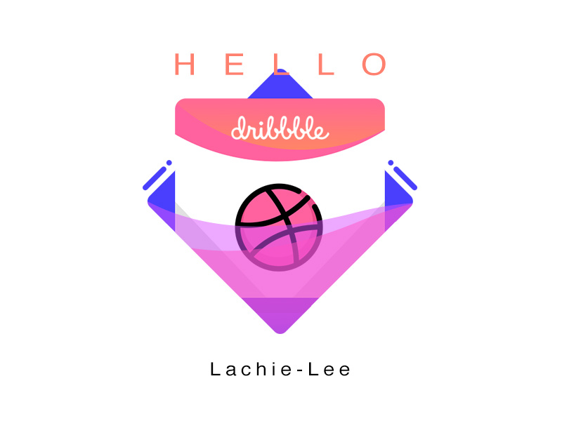 Hello Dribbble by Lachie-lee on Dribbble