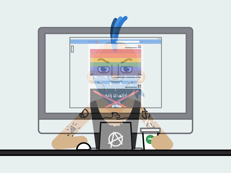 Browse thousands of Hacktivist images for design inspiration | Dribbble