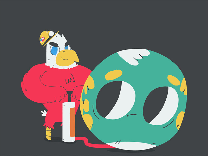 Pollution by Yimbo Escárrega on Dribbble