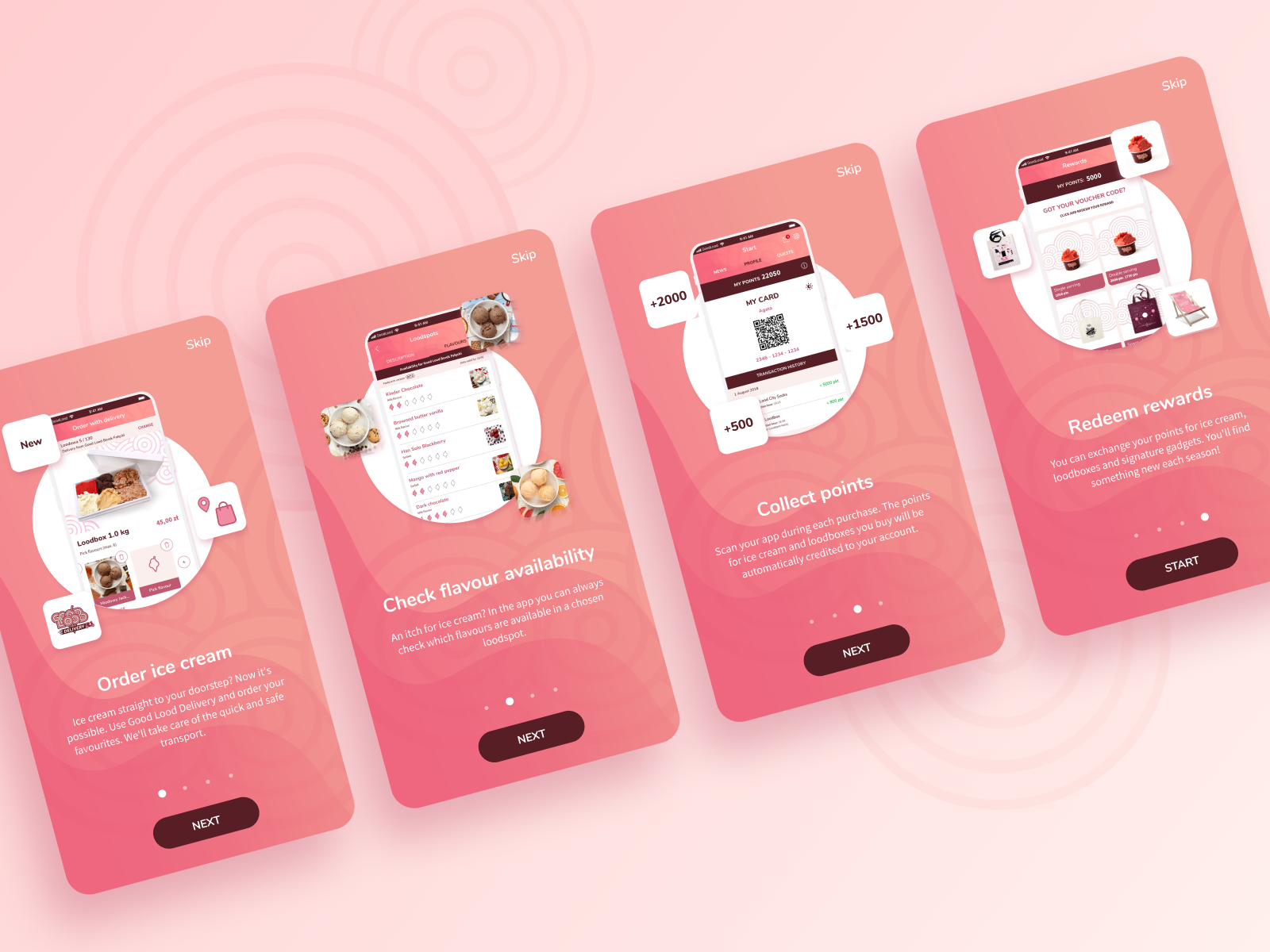 App onboarding by Natalia Maltseva on Dribbble