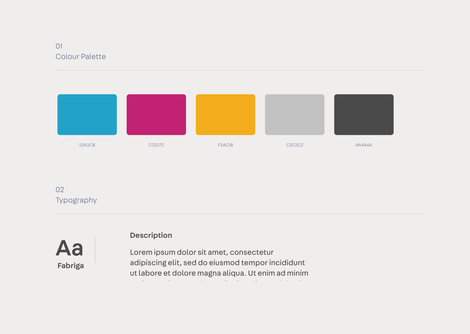 YADA Style Guide by Mylo on Dribbble