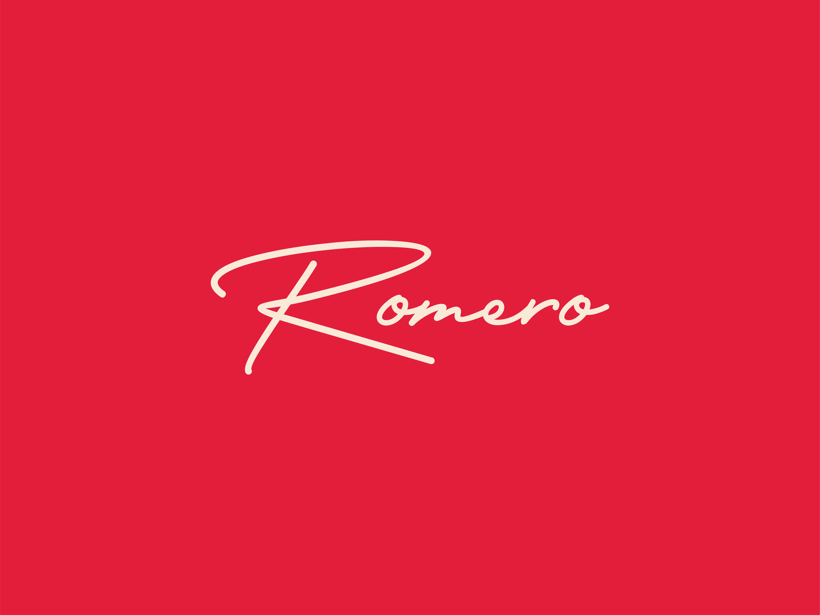 Romero Logo by Matt Causbrook on Dribbble