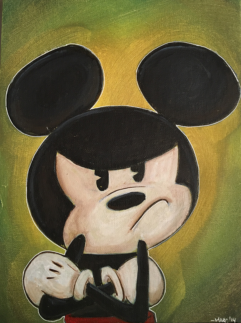 Grumpy Goofy, Mickey, Minnie, Donald and Daisy by Marc Boden on Dribbble