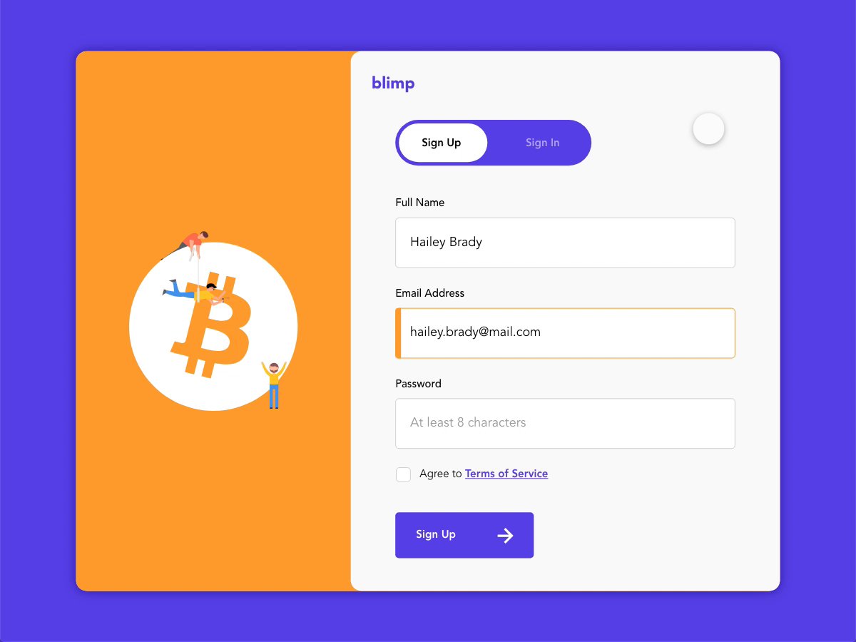 Login Flow UI Animations by Danny Sapio on Dribbble