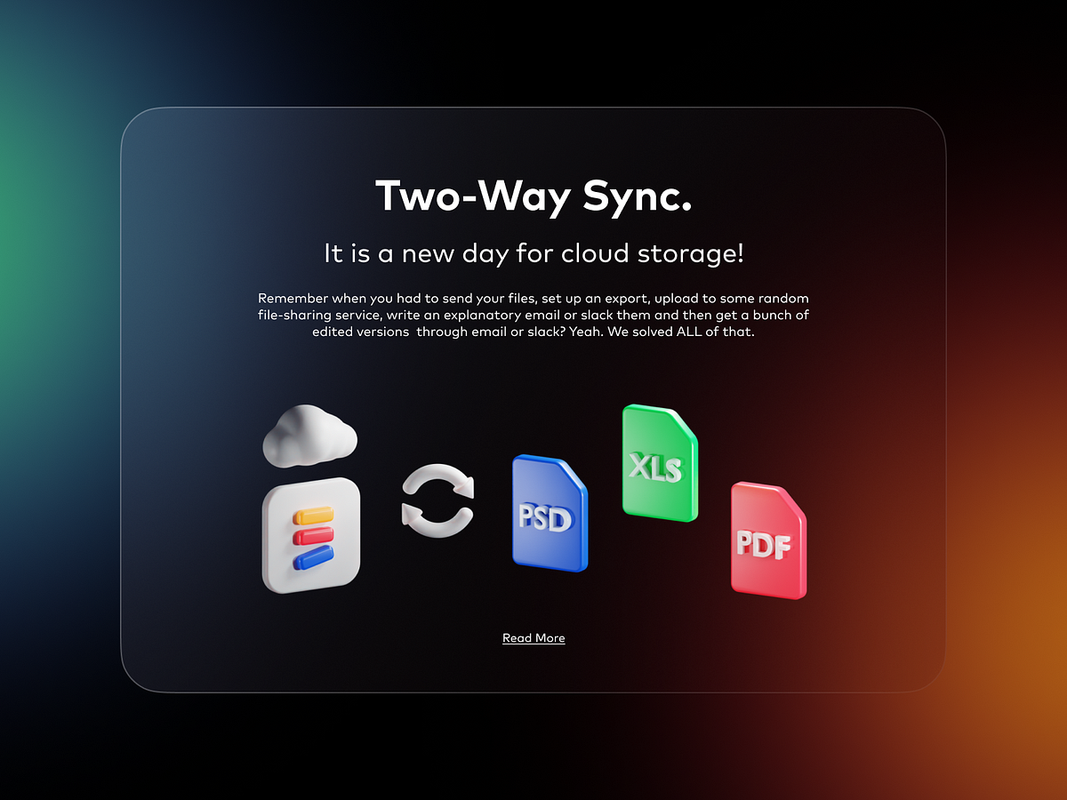 Two-Way Sync by Hesam Sanei on Dribbble