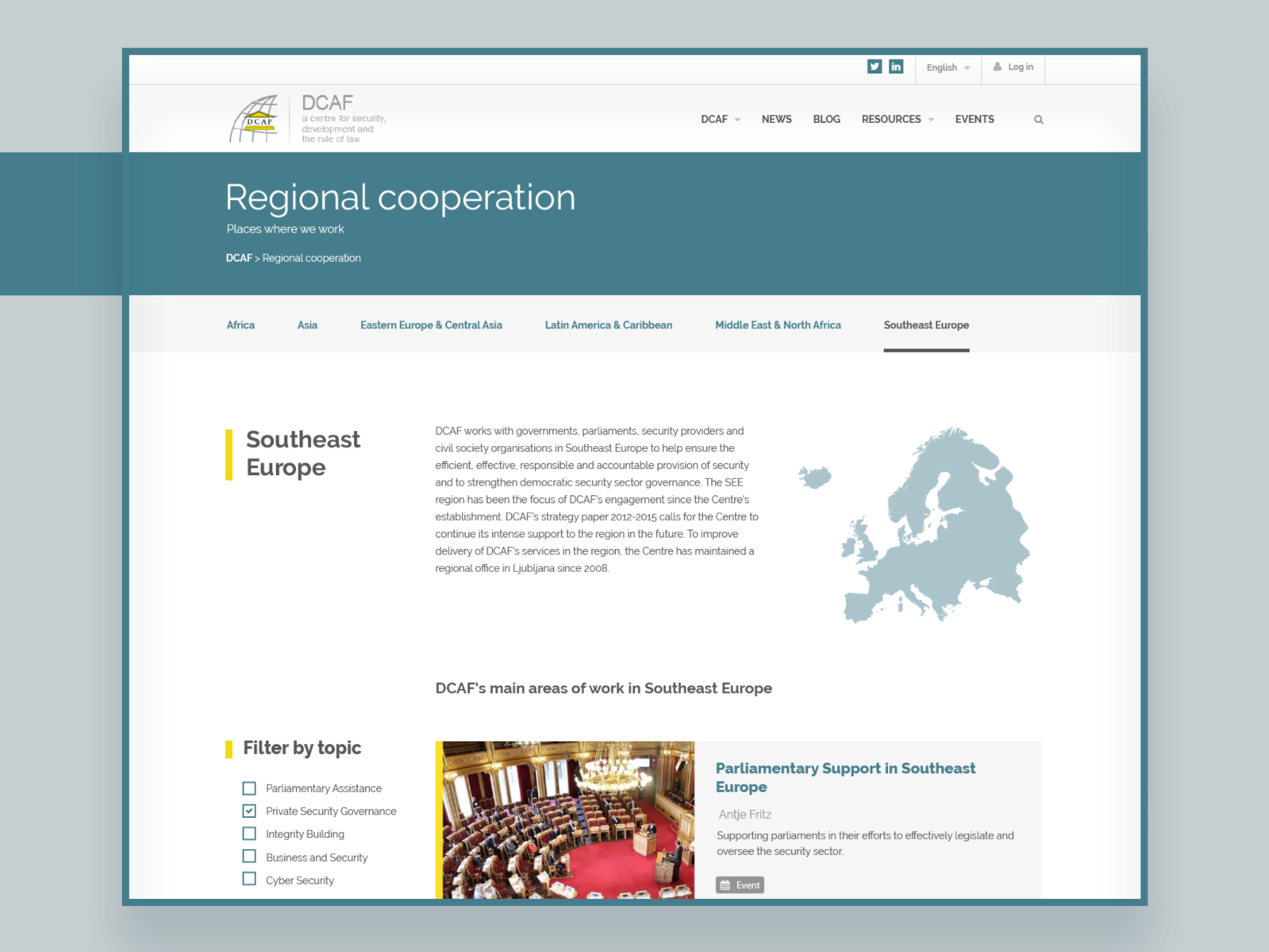 Pitch Design - DCAF by Grga on Dribbble